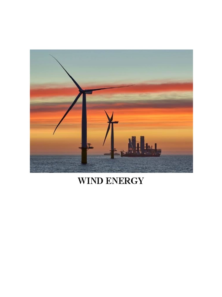 Wind Energy (Word) | Download Free PDF | Wind Power | Wind Turbine