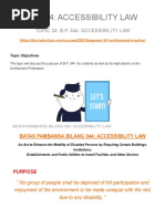 BP 344 Summarized Notes and Compiled Illustrations | PDF | Door ...