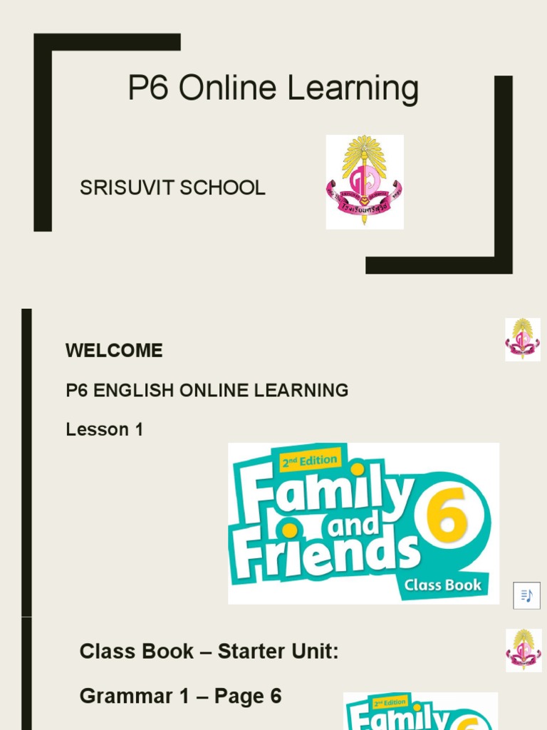P6 English Online Learning: Lesson 1 | PDF | Language Arts & Discipline