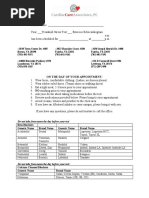 Exercise Stress Test Consent Form | PDF | Heart | Coronary Artery Disease