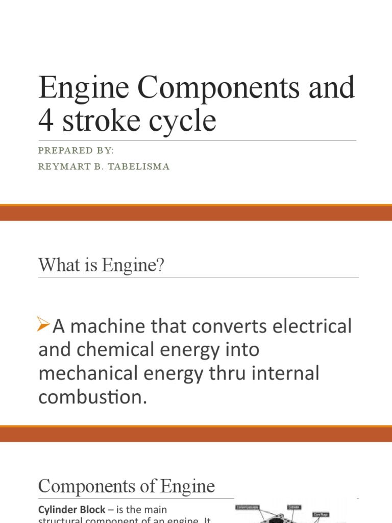 4 Stroke Cycle Engine Operations | PDF | Internal Combustion Engine ...
