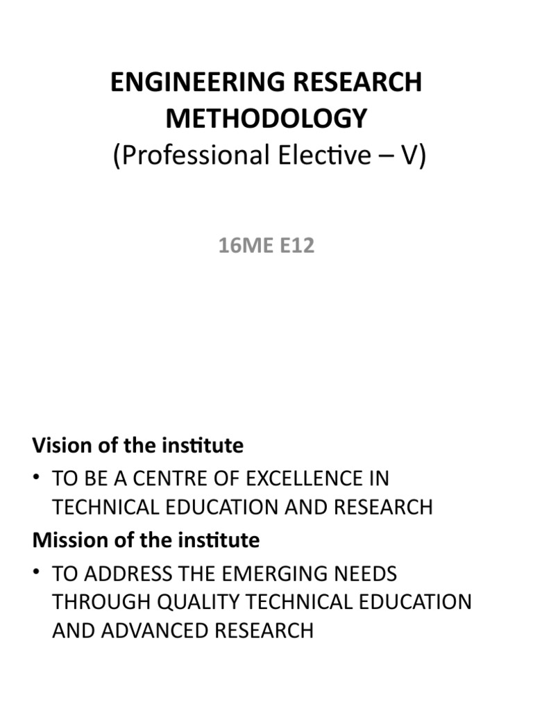 Research Methodology: Objectives, Types of Research, Literature Review ...