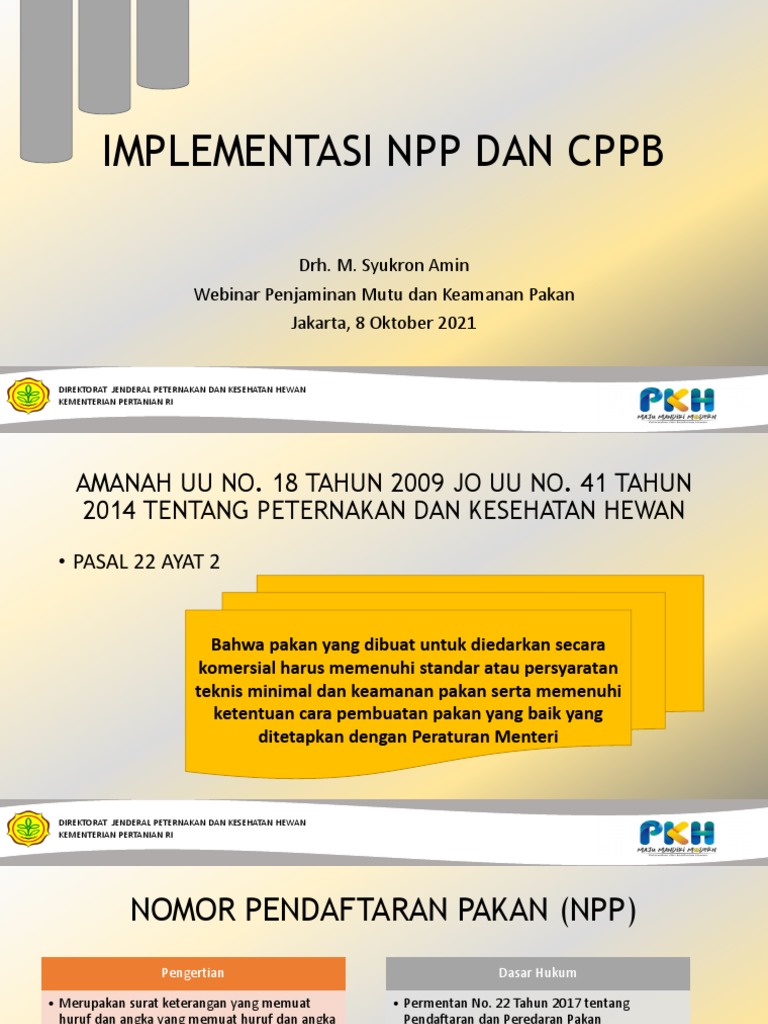 Paparan Implementan NPP Dan CPPB | PDF