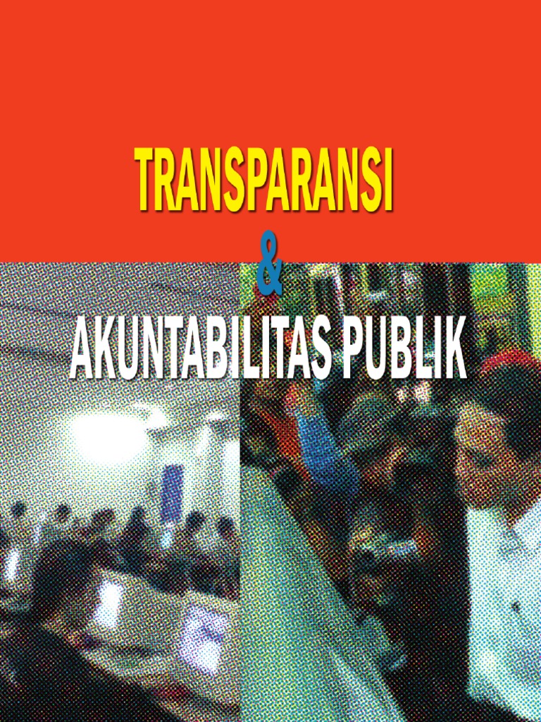 Transparansi dan Akuntabilitas Sekolah | PDF