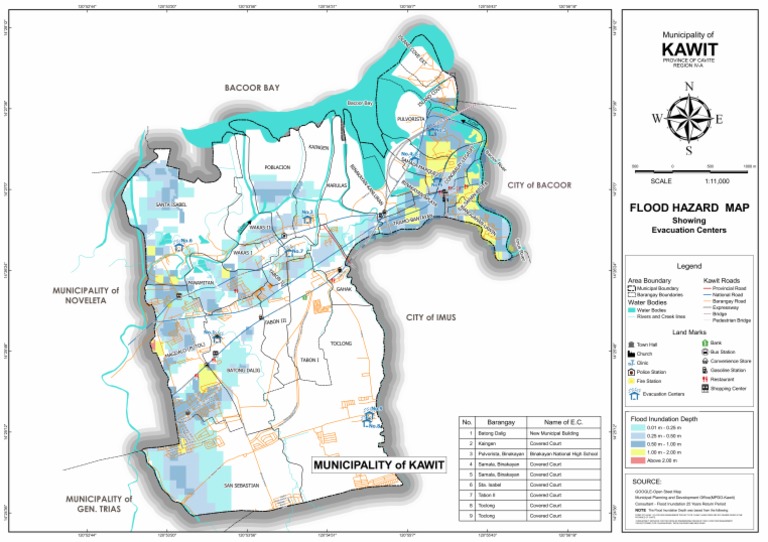 Kawit Flood Map | PDF