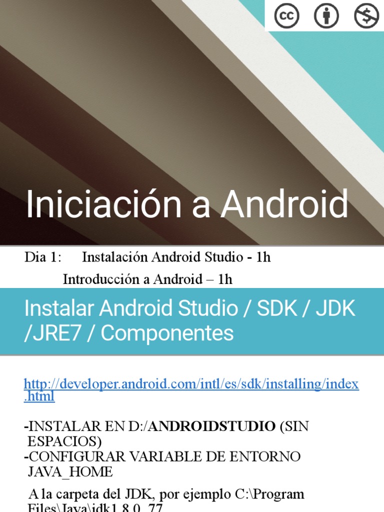 1-Ejercicio Instalacion y Primera App | PDF | Android (sistema operativo) | Java (lenguaje de ...