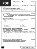 Grade8 Admission Test Questions | PDF | Atmosphere