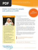 Respiratory Inhaler Identification Chart | PDF | Pharmaceutical ...