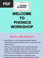 Jolly Phonics 42 Sounds | PDF