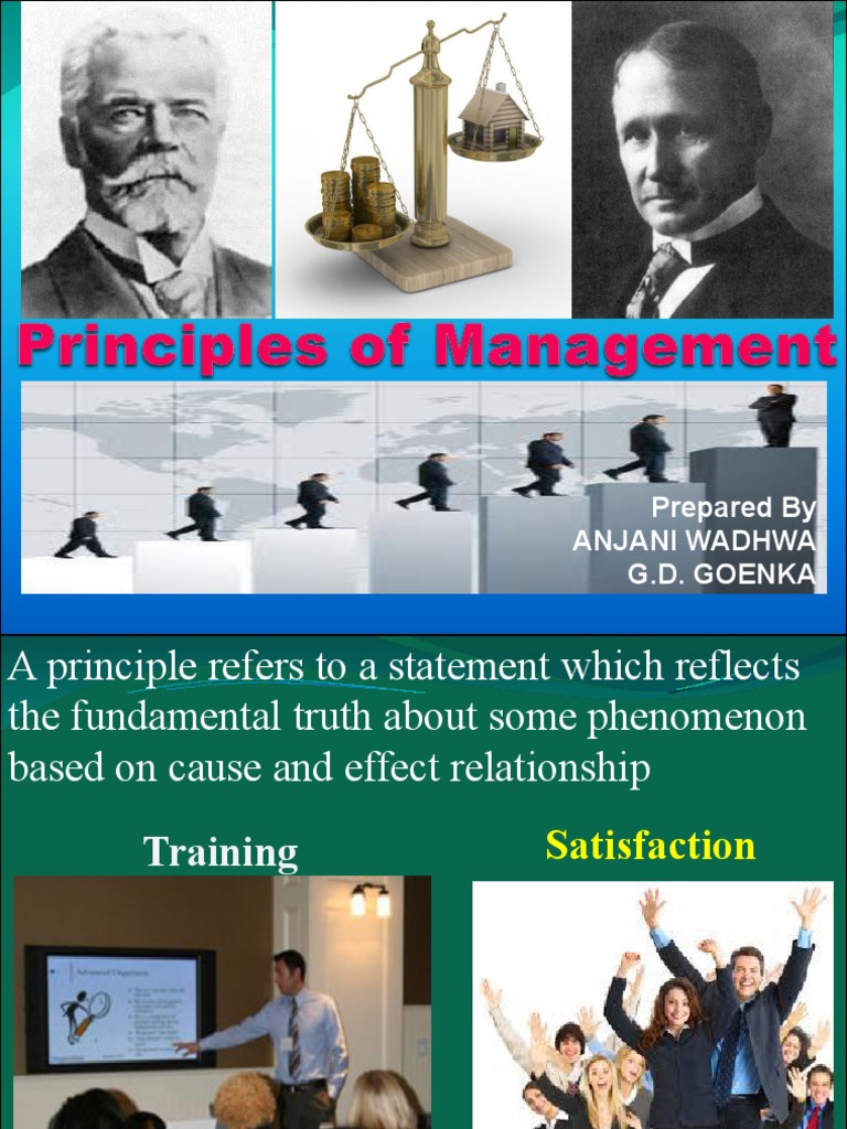 Fayol's 14 Principles of Management | PDF | Employment | Turnover ...