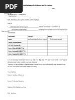 VPF Declaration Form | PDF