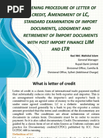 LC Available by Negotiation, Acceptance & Deferred Payment | PDF ...