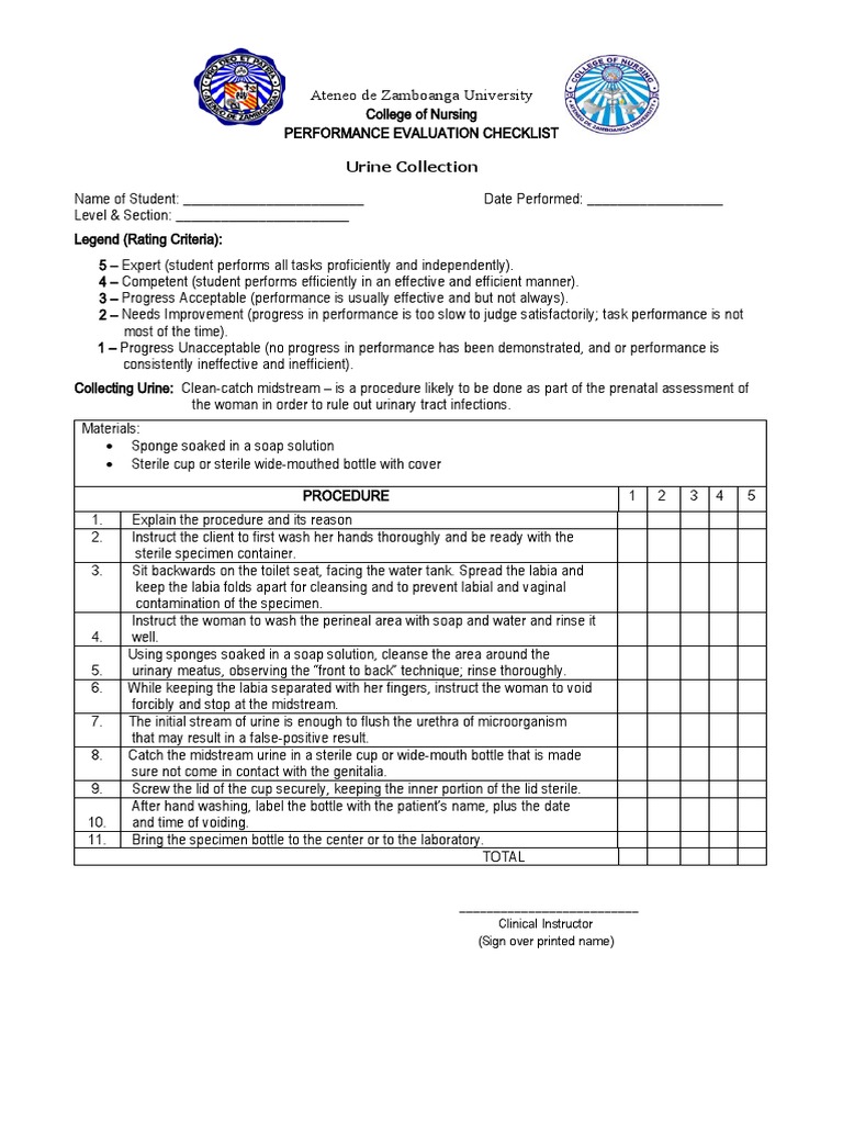 Urine Collection | PDF | Urine | Medical Specialties