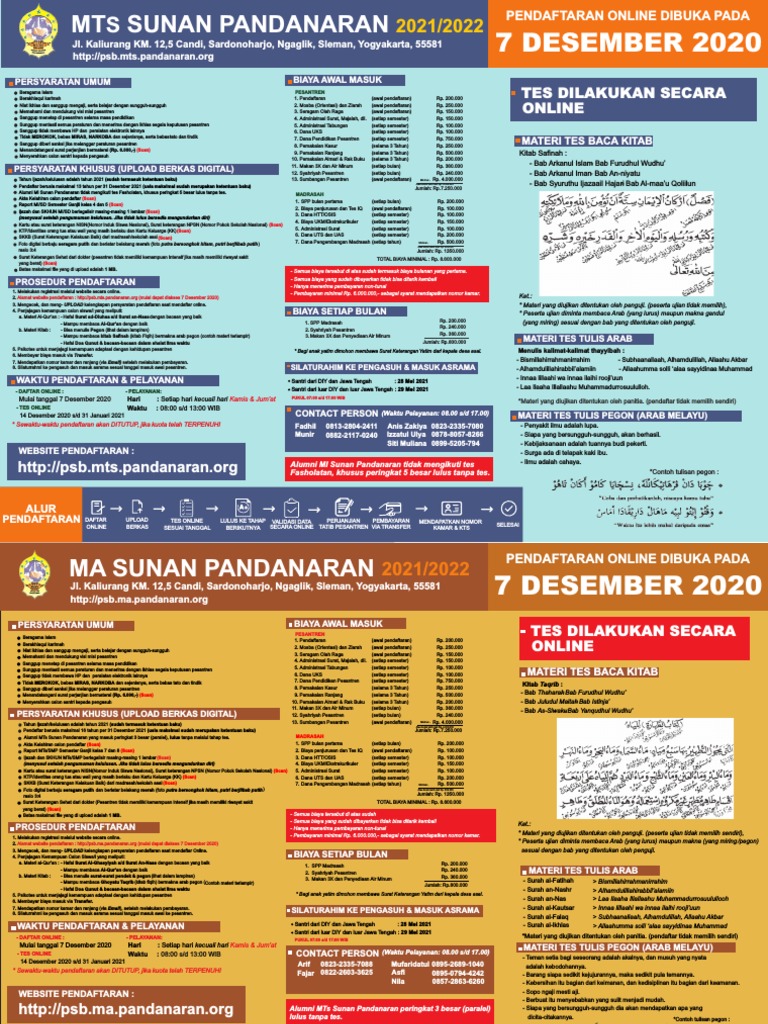 Brosur PSB 2021-2022 | PDF