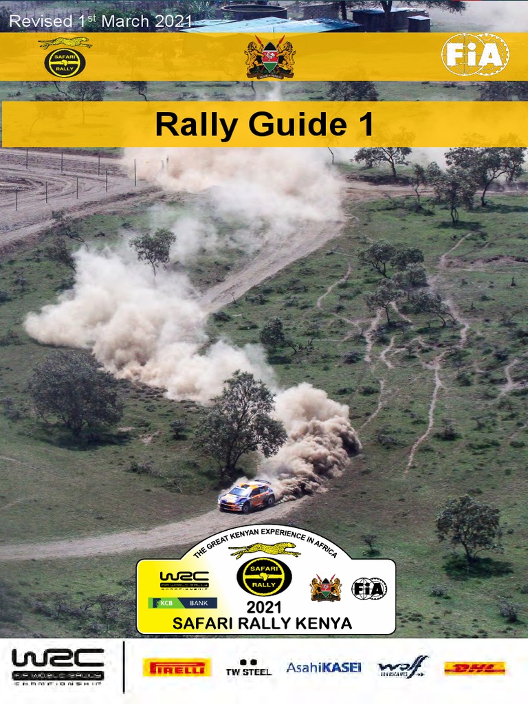 Rally Guide 1 1 | PDF | Radio Spectrum | Radio