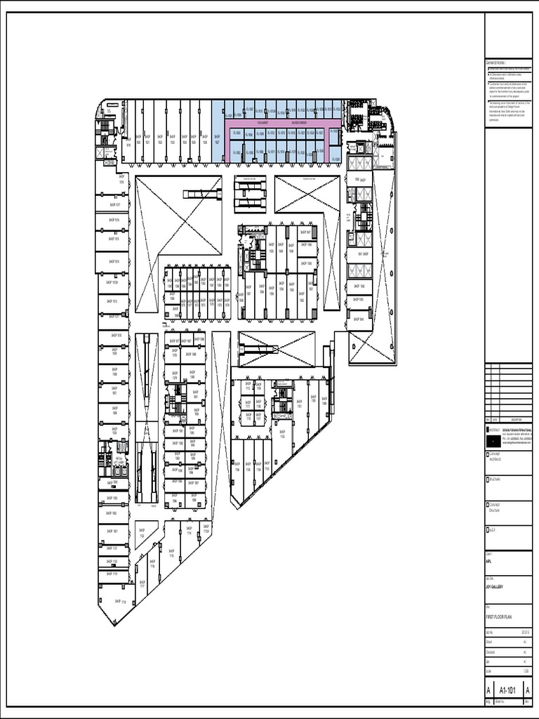 First Floor Plan - Joy Gallery | PDF