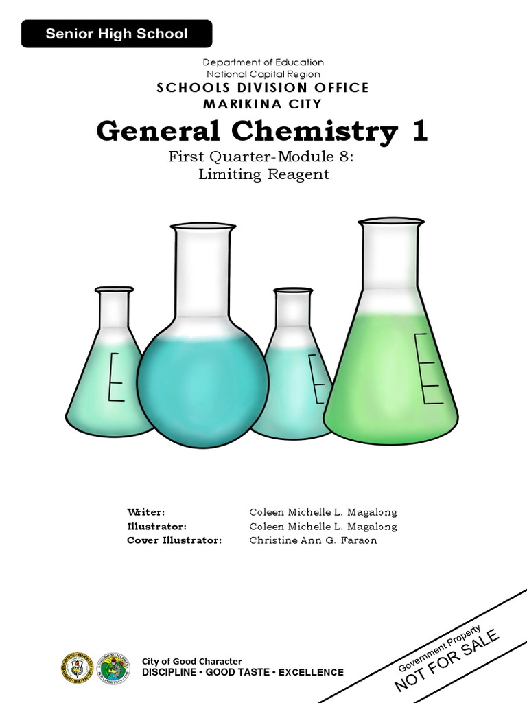 Q1 M8 SHS - General-Chemistry-1 - Limiting-Reagent | PDF | Sodium Bicarbonate | Mole (Unit)