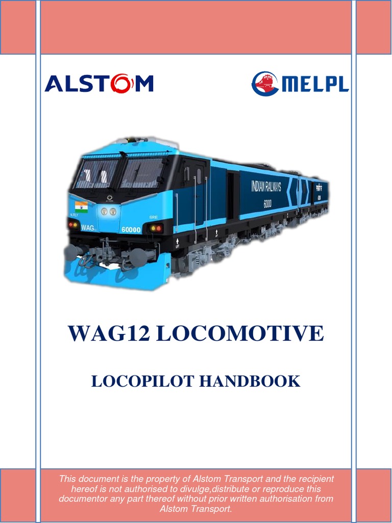 02 - WAG12 - Loco Pilot Handbook - English | PDF | Battery Charger ...