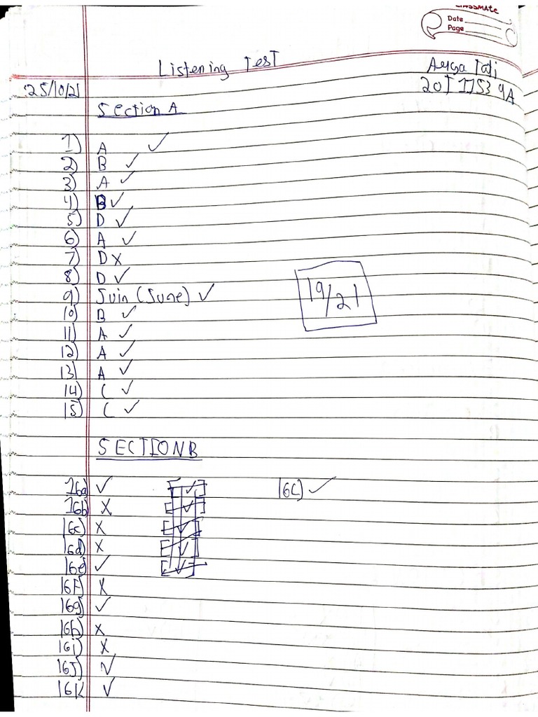 French Listening Test | PDF