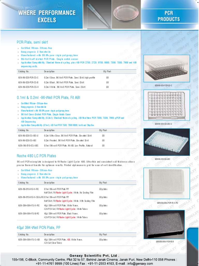Gen 96 010 Es Abc | PDF | Polymerase Chain Reaction | Scientific Method