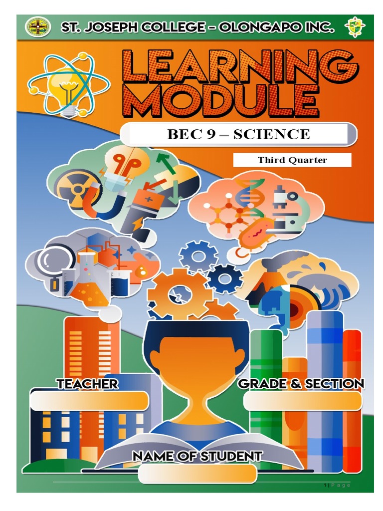 Bec 9 - Science: Third Quarter | PDF | Electron Configuration | Atoms