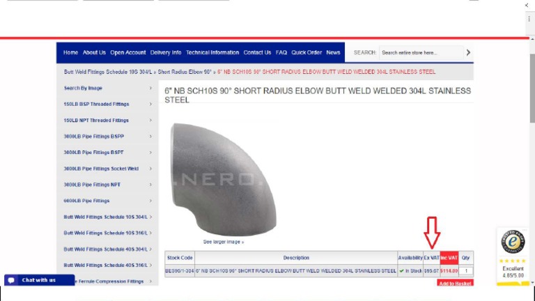 SS Reducing Elbow | PDF