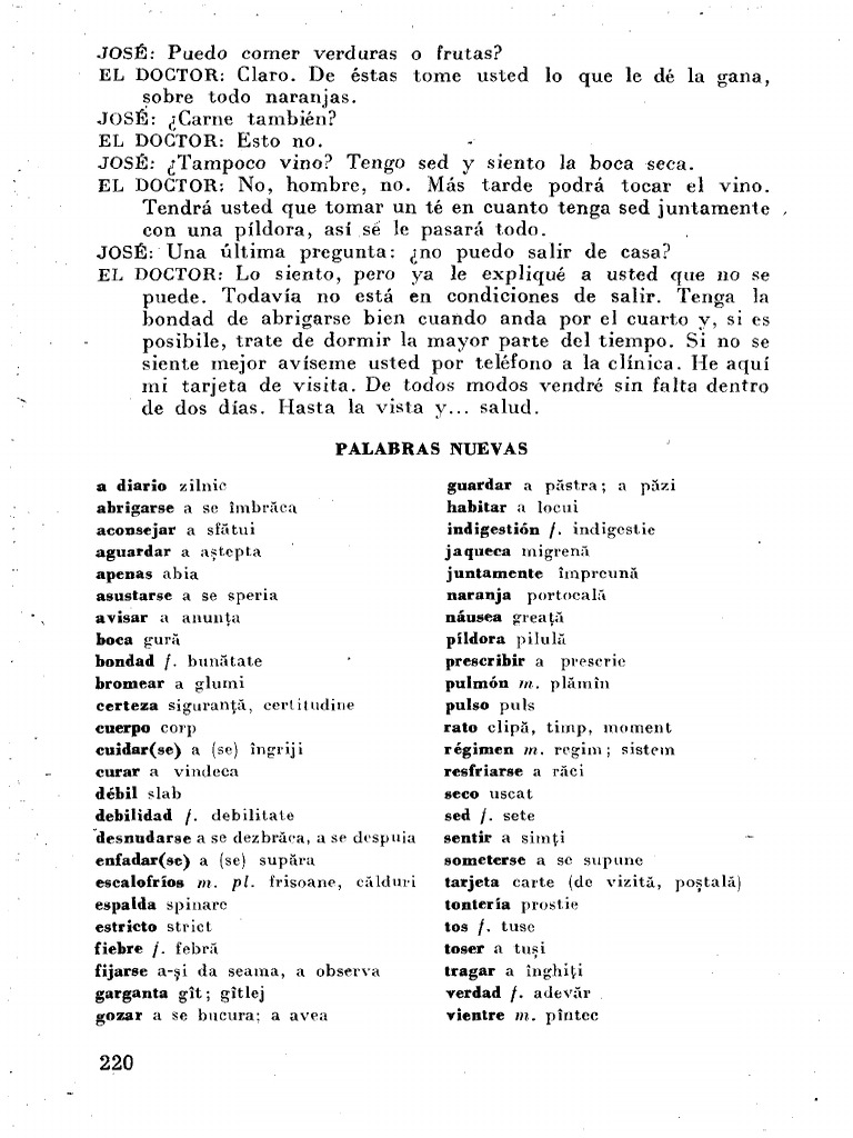 Invatati Spaniola Fara Profesor 06 | PDF | Verbo