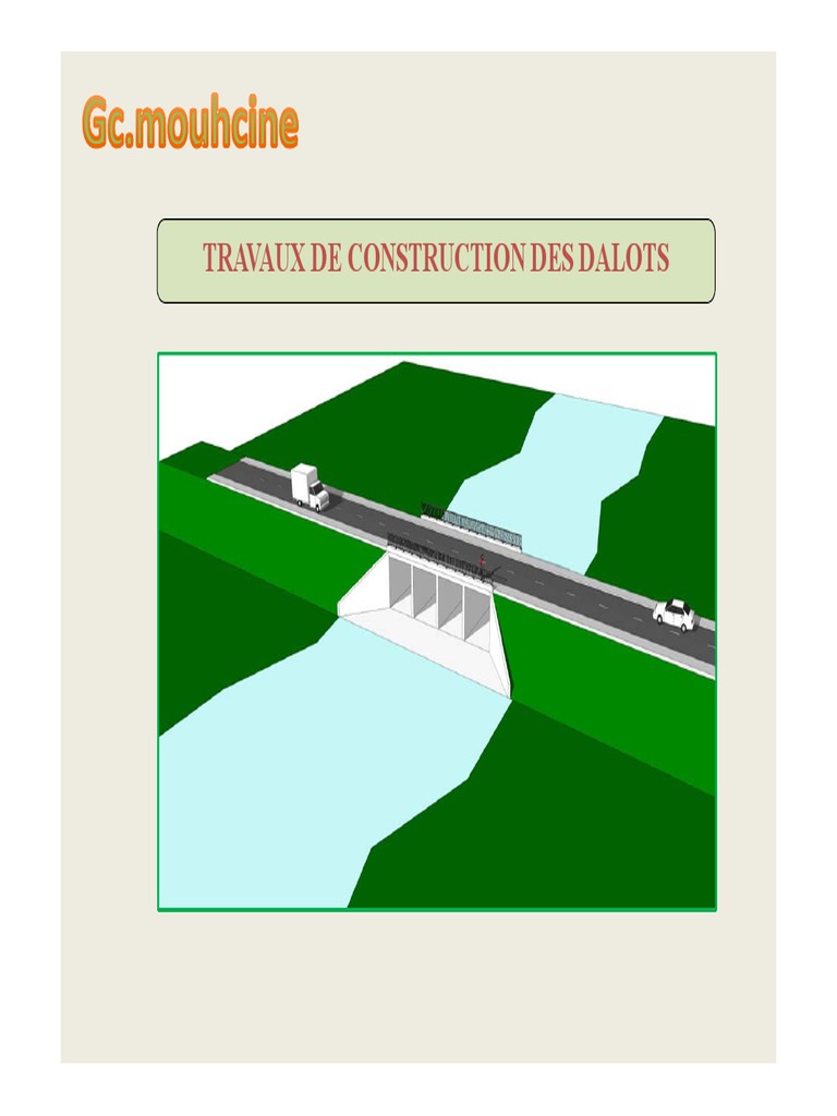 Construction des Dalots en Génie Civil | PDF | Art