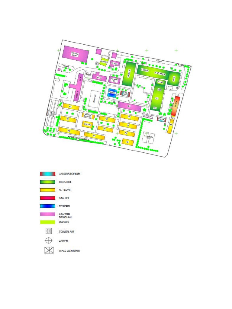 5 - Layout Bengkel SMK | PDF