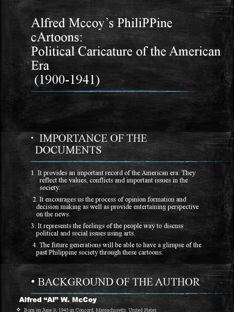 Alfred Mccoy's PhiliPPine CArtoons | PDF