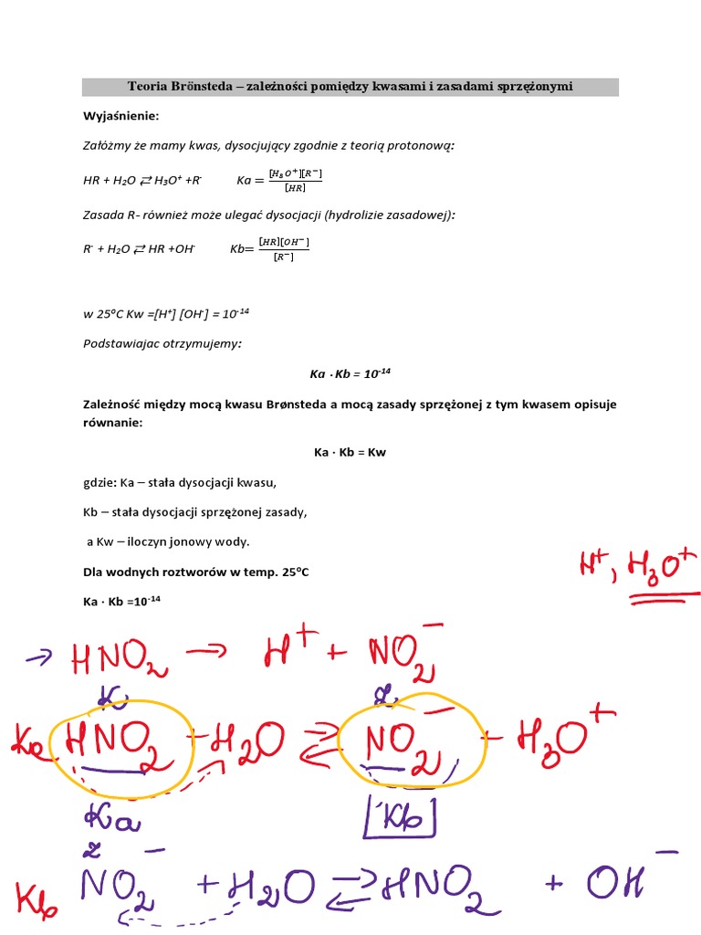 4 Hydroliza Obliczanie PH Roztworów Soli | PDF