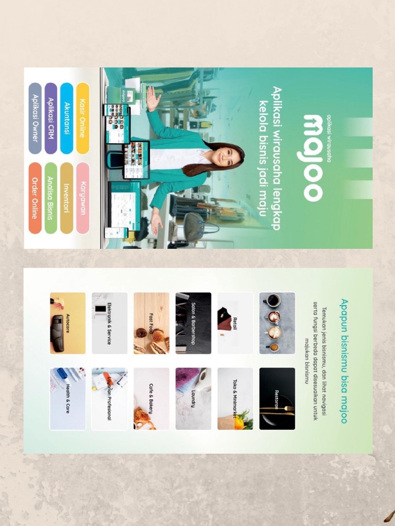 Brosur Aplikasi Majoo | PDF