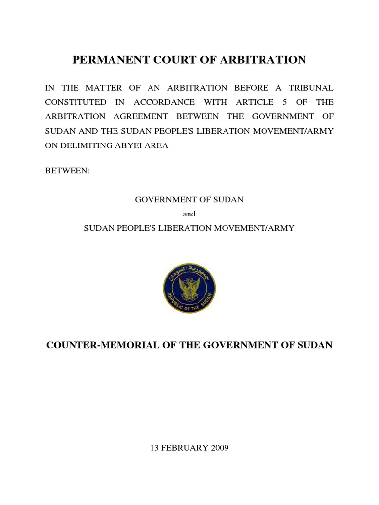 GOS Counter Memorial | PDF | Witness | Testimony