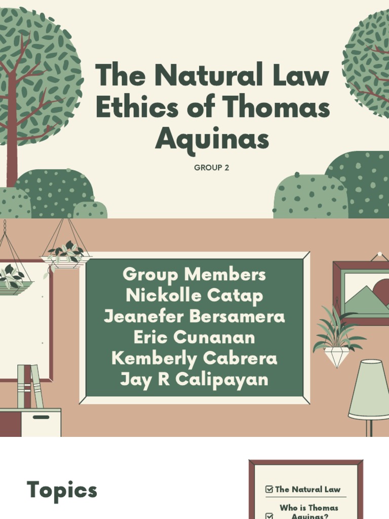 The Natural Law Ethics of Thomas Aquinas | PDF | Thomas Aquinas ... The Natural Law Ethics of Thomas Aquinas | PDF | Thomas Aquinas ...