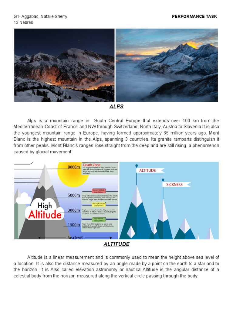 Summary of Hiking Vocabulary | PDF | Mountains | Rocky Mountains