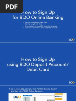 BSP Pay Activation Guide | PDF