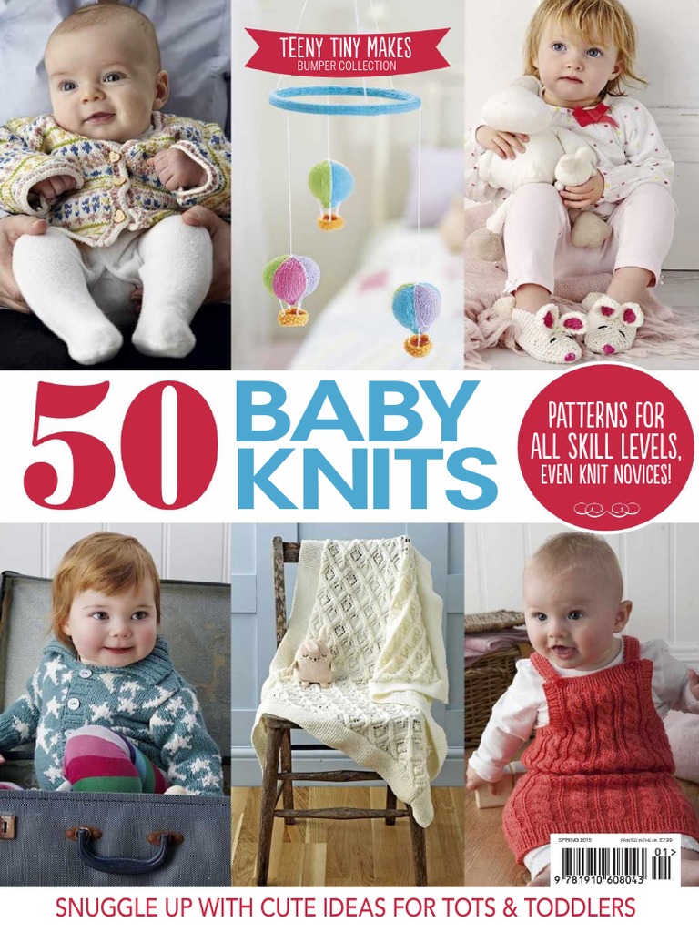 50 Baby Knits | PDF | Knitting | Yarn