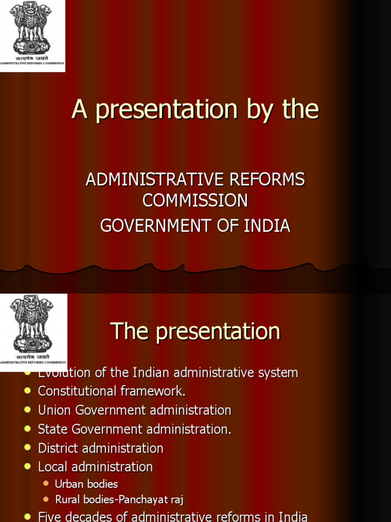 Evolution of Indian Administrative System | PDF | Government Of India ...