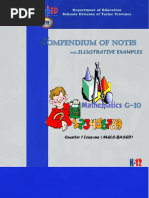 Math Grade 10 Curriculum Guide | PDF | Circle | Equations