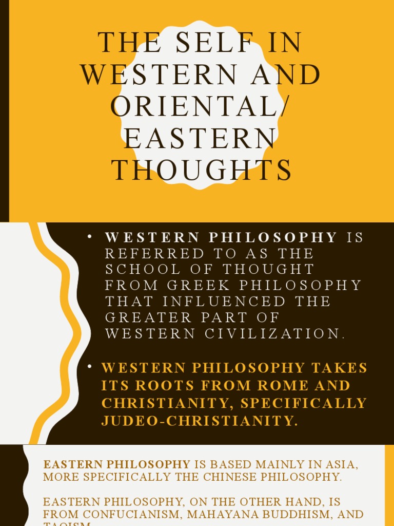 The Self in Eastern and Western Thought | PDF | Confucianism | Eastern ...