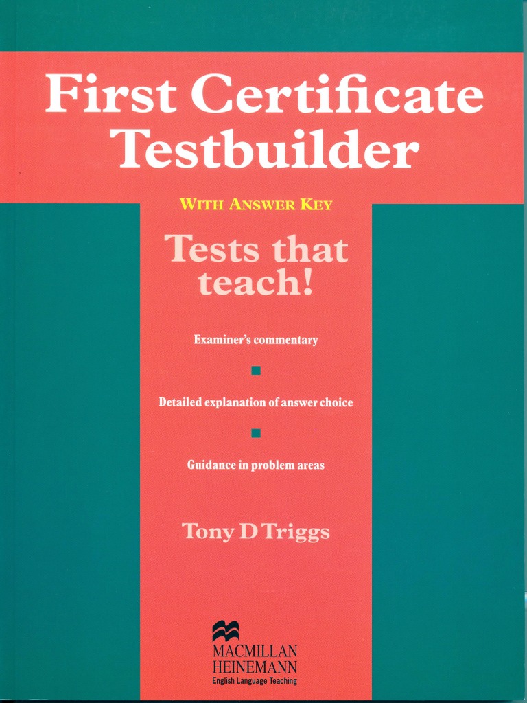 FCE Testbuilder Big | PDF
