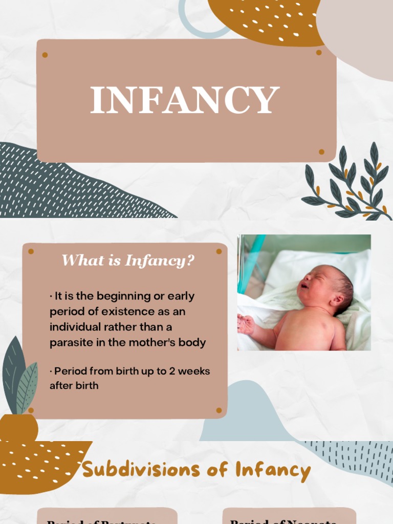 Infancy Period | PDF | Preterm Birth | Infants