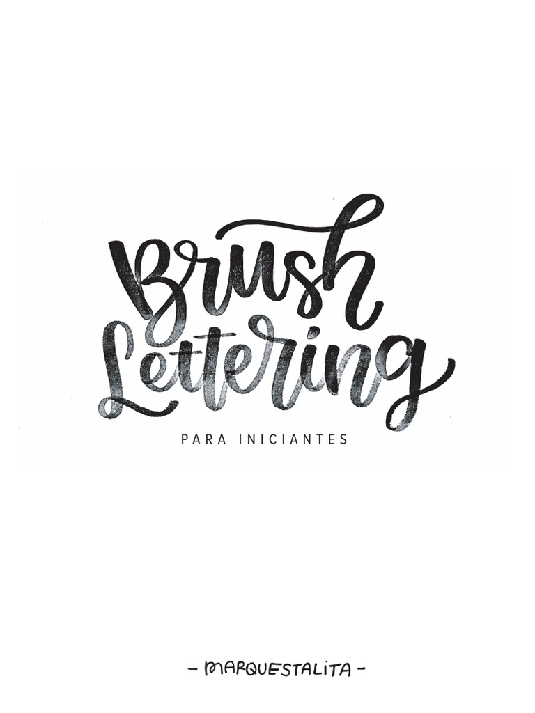MARQUESTALITA ApostilaBrushLettering | PDF | Caneta