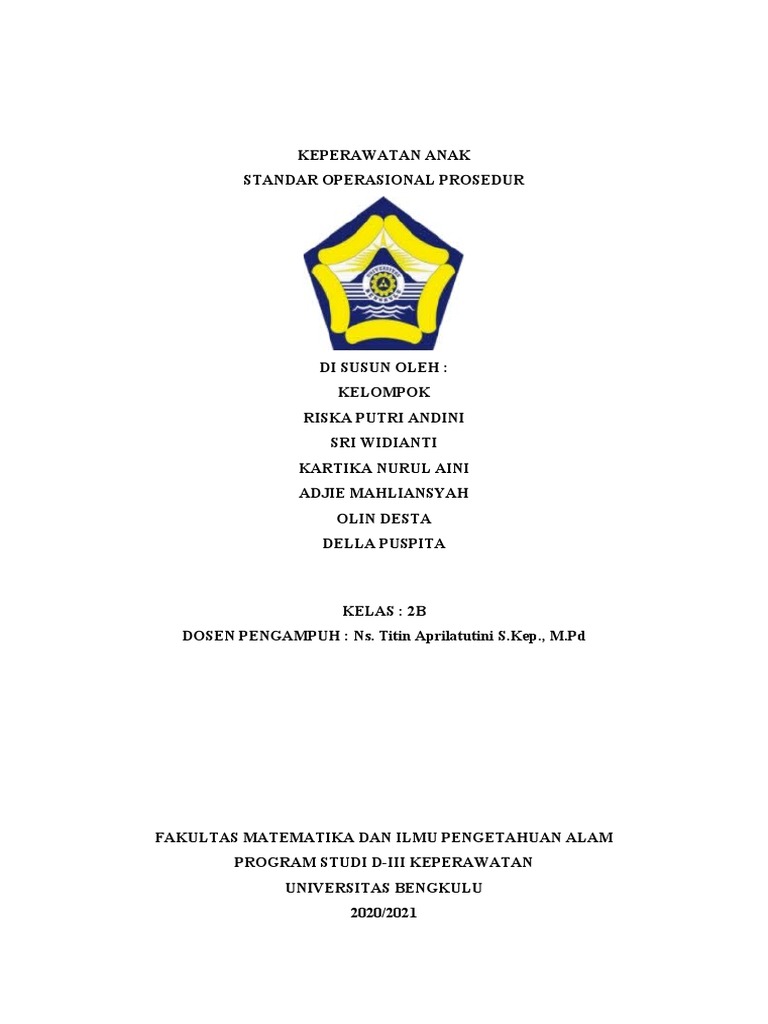 Kel 7 Sop Kep. Anak | PDF | Karier & Perkembangan | Pengembangan Diri