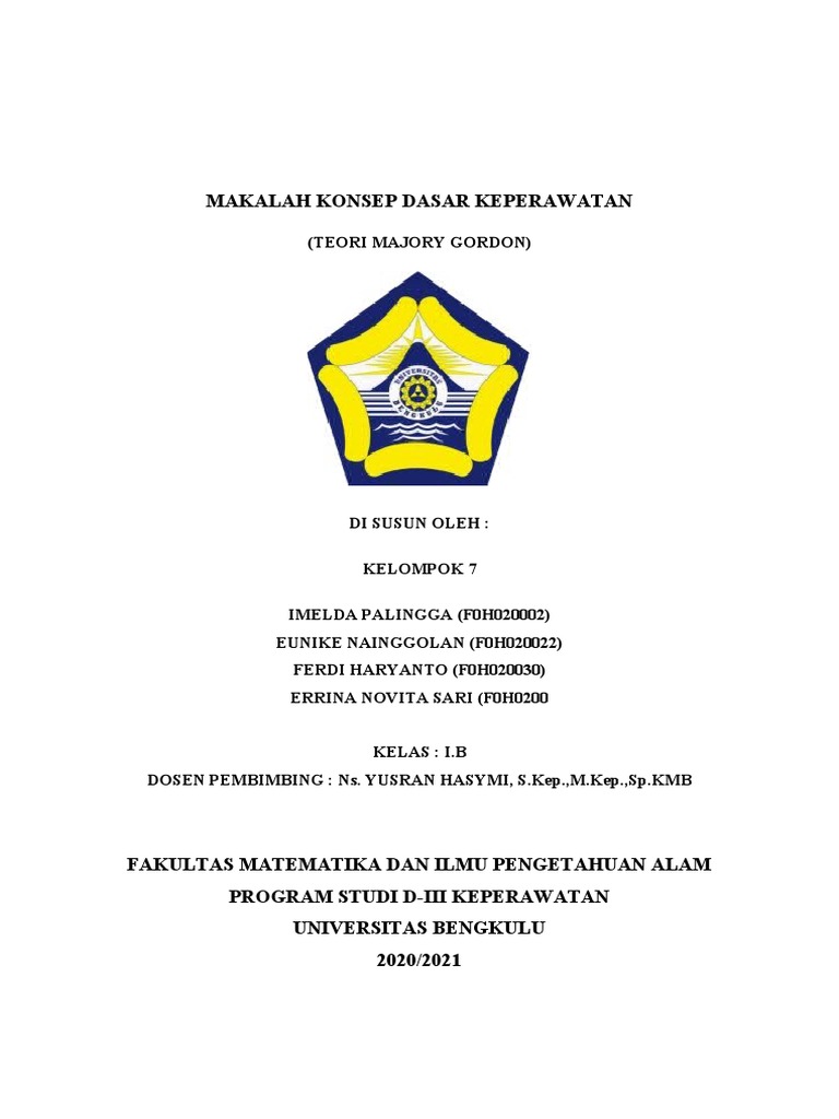 Makalah Konsep Dasar Keperawatan 1 | PDF | Pengembangan Diri