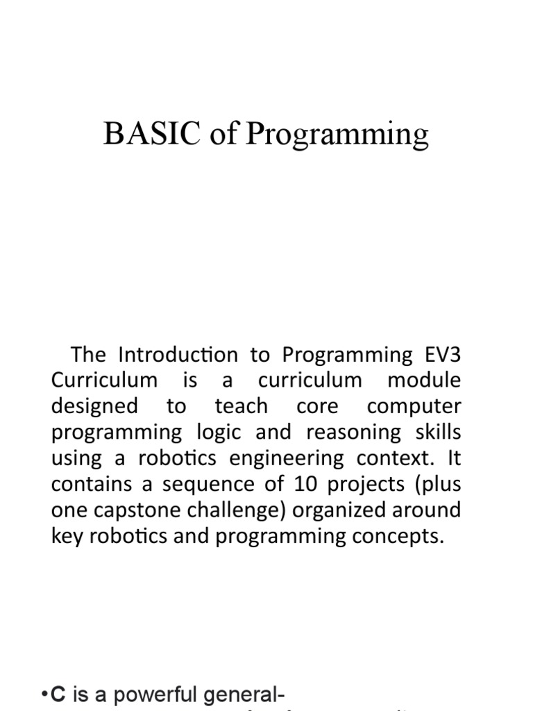 Lego Mindstorm Programming | PDF | Operating System | Application Software