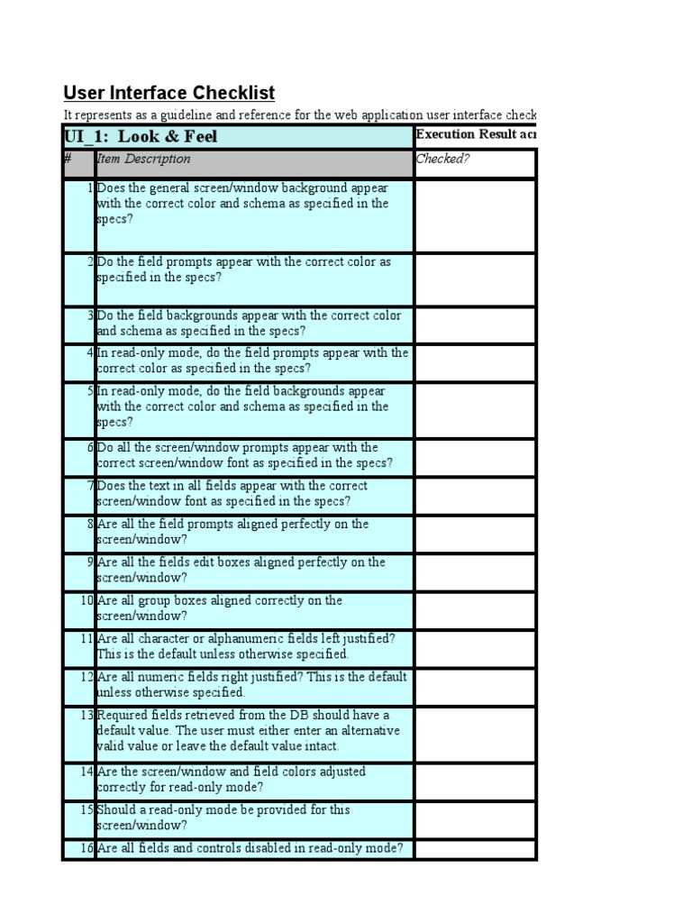 Gui Checklist Command Line Interface Window Computing