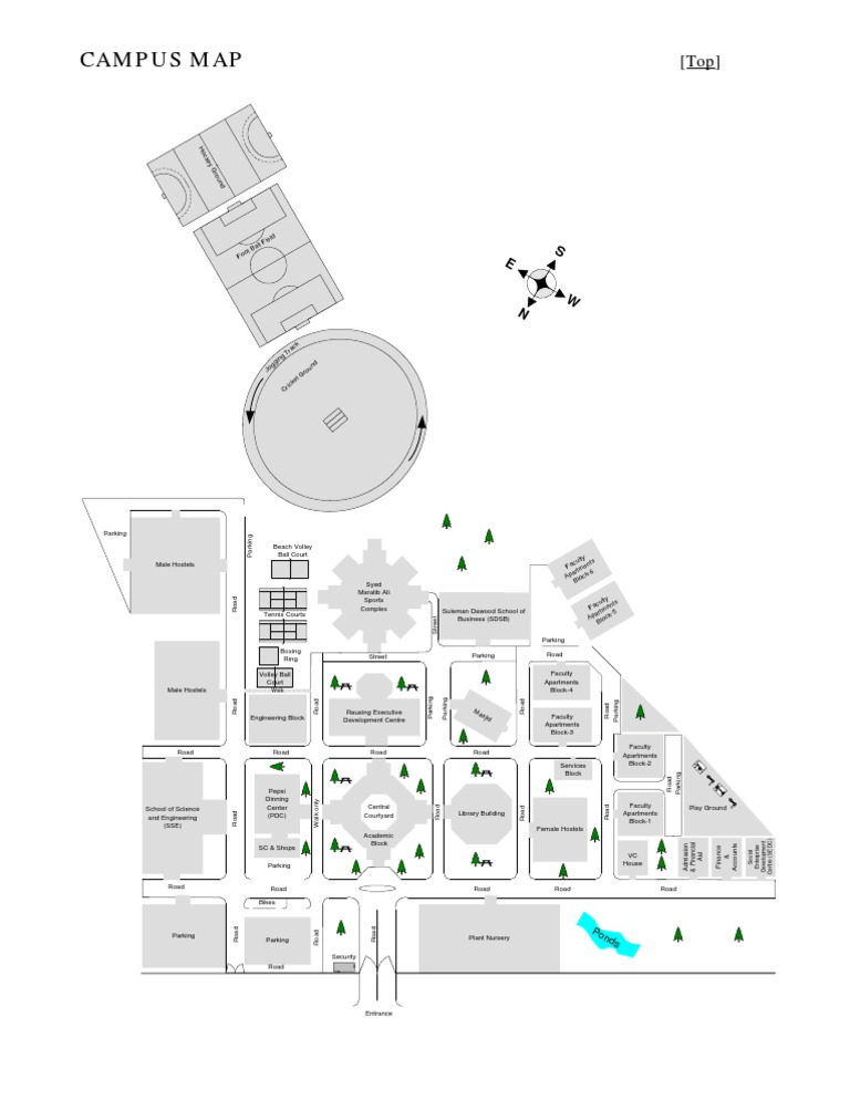 Campus Map | PDF | Leisure | Sports