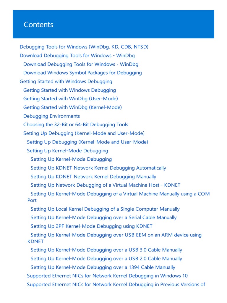 MSDN - Debugging Guide | PDF | Microsoft Visual Studio | Debugging