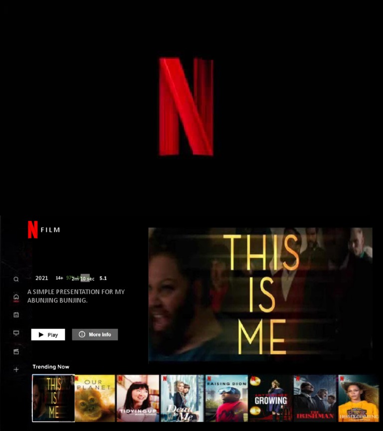 Template Netflix Theme | PDF